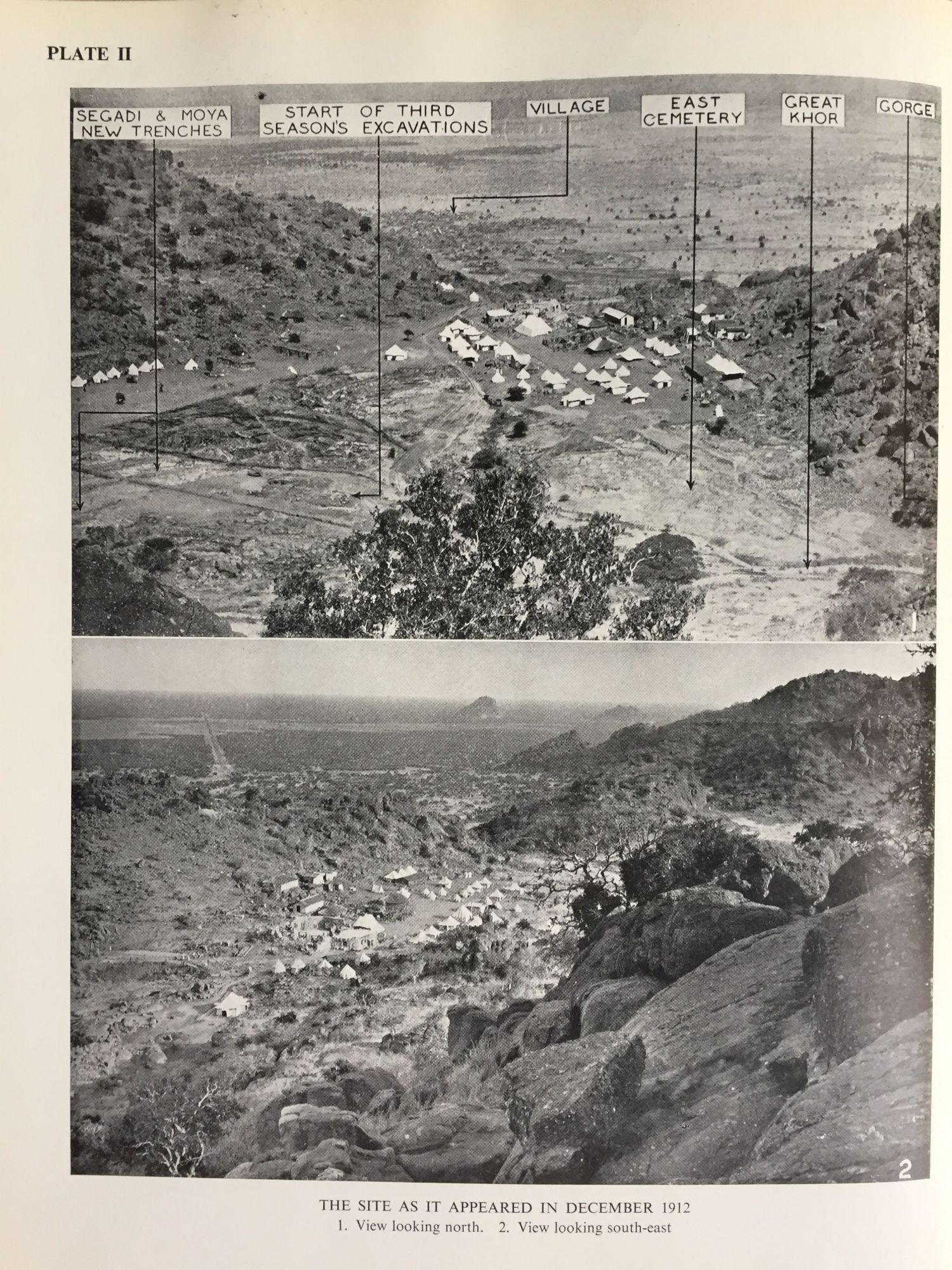 Jebel Moya, volume I. Part 1: Text. Part 2: Plates complete set ...